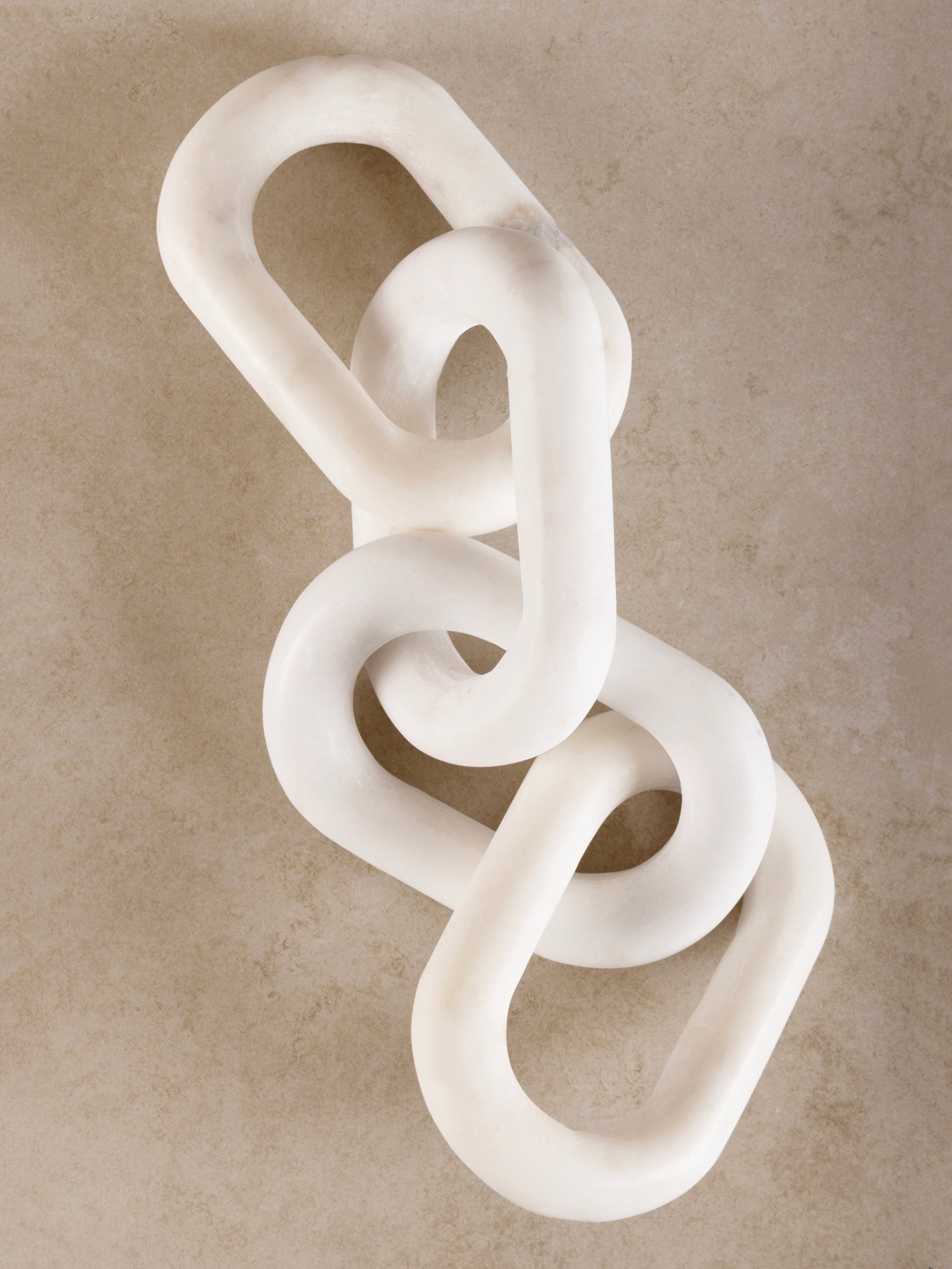 Eternity Decorative Marble Chain Links - Elegant Accent Pieces